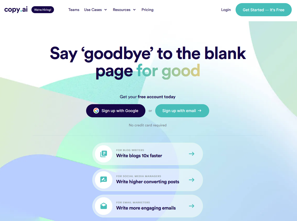 6 Best AI Copywriting Tools (June 2023) - AI Tools Portal